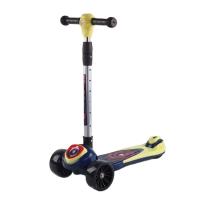 China Kids Folding Scooter with Music and LED Lights for Ages 2-4 Years 60kg Load Capacity for sale