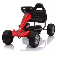 China Childrens Pedal Go Kart 4 Wheels Adjustable Seat for Ages 3-8 Max Load 30kg for sale