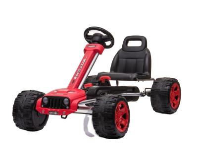 China PP Plastic Adjustable Seat Pedal Go Kart for Kids 5-12 Years 50kg Max Load for sale
