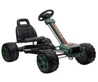China PP Plastic Adjustable Seat Pedal Go Kart for Kids 5-12 Years 50kg Max Load for sale