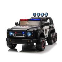 China 12V Battery Powered Electric Ride On Car for Kids Police Monster Truck 2 Seater for sale