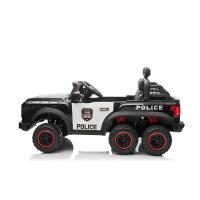 China 12V Battery Powered Electric Ride On Car for Kids Police Monster Truck 2 Seater for sale