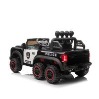 China 12V Battery Powered Electric Ride On Car for Kids Police Monster Truck 2 Seater for sale