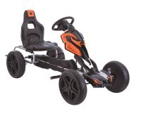 China Children Pedal Go Kart for Ages 5-12 Max Load 50kg Adjustable Seat with Clutch and Brake for sale