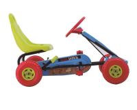 China Plastic Pedal Go Kart for Kids Ages 3-8 with Adjustable Seat 89x52x51 cm 30kg Max Load for sale