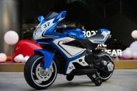 China 12V Electric Ride On Motorcycle for Kids with Music LED Lights 550 Motor Ages 3-8 for sale