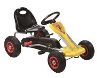 China PP Plastic Inflatable Wheels Ride On Car Pedal Go Kart for Kids Ages 3-8 89x52x51 cm for sale