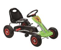 China PP Plastic Inflatable Wheels Ride On Car Pedal Go Kart for Kids Ages 3-8 89x52x51 cm for sale