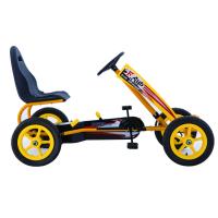 China 4 Wheel Pedal Go Kart Ride On Car for Kids Ages 5-12 with Adjustable Seat 50kg Load for sale