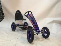 China 4 Wheel Pedal Go Kart Ride On Car for Kids Ages 5-12 with Adjustable Seat 50kg Load for sale