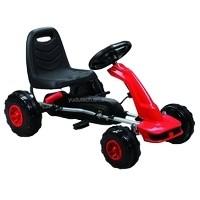 China 4 Inflatable Wheels Pedal Go Kart for Kids Ages 2-6 Years 30kg Max Load Outdoor Ride On Toy for sale