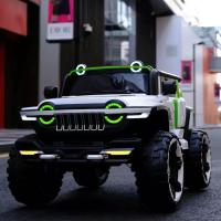 China 12V Battery Powered Ride On Car for Kids 4x4 100kg Max Loading Electric Toy Car for sale