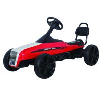 China Childrens Pedal Go Kart Car for Ages 5-7 with Adjustable Seats 124x60x61 cm for sale