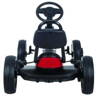 China Childrens Pedal Go Kart Car for Ages 5-7 with Adjustable Seats 124x60x61 cm for sale