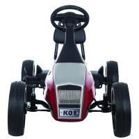 China Childrens Pedal Go Kart Car for Ages 5-7 with Adjustable Seats 124x60x61 cm for sale