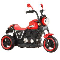 China Kids Ride On Electric Motorcycle 6V4.5AH Battery Large Capacity Bluetooth Music Toy Car for sale
