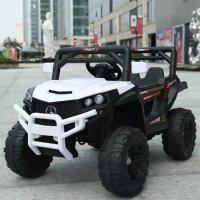 China 108x62x66cm Plastic Off-Road Ride On Car for Kids 12V Two-Seater Electric Car for sale