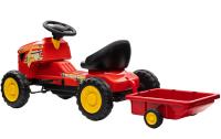 China Kids Pedal Ride On Tractor Car Plastic 30kg Max Load for Ages 3-6 Forward Backward for sale