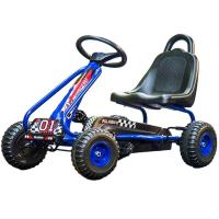 China Kids Pedal Go Kart 4 Wheel Ride On Toy Adjustable Seat Handbrake 30kg Max Load for Ages 3-8 for sale