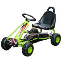 China Kids Pedal Go Kart 4 Wheel Ride On Toy Adjustable Seat Handbrake 30kg Max Load for Ages 3-8 for sale
