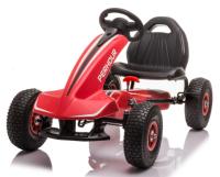 China Adjustable Seat 4-Wheel Ride On Pedal Kart Car for Kids Aged 3-8 Years 30kg Max Load for sale