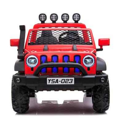 China 24V Electric Ride On Car for Kids 4 Wheels UTV with Remote Control LED Lights 12V7AH Battery for sale