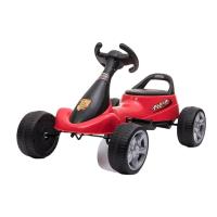 China Plastic Wheel Kids Ride On Car Foot Pedal Go Kart 30kg Max Load for Children Age 3-6 for sale