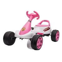 China Plastic Wheel Kids Ride On Car Foot Pedal Go Kart 30kg Max Load for Children Age 3-6 for sale