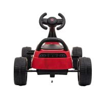 China Plastic Wheel Kids Ride On Car Foot Pedal Go Kart 30kg Max Load for Children Age 3-6 for sale