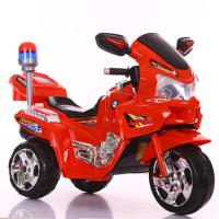 China 6V Electric Police Motorbike for Kids 117x55x72cm Ride On Toy for Ages 2-8 for sale