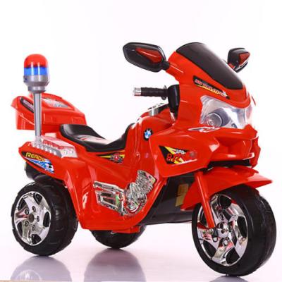China 6V Electric Police Motorbike for Kids 117x55x72cm Ride On Toy for Ages 2-8 for sale