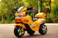 China 6V Electric Police Motorbike for Kids 117x55x72cm Ride On Toy for Ages 2-8 for sale