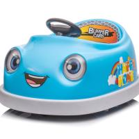 China Children Electric Bumper Car 78x59x44cm Remote Control One Button Brake 2.4G Ride On Toy for sale