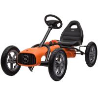 China Adjustable Seat Kids Ride On Go Kart Pedal Car for Ages 5-12 50kg Max Load for sale
