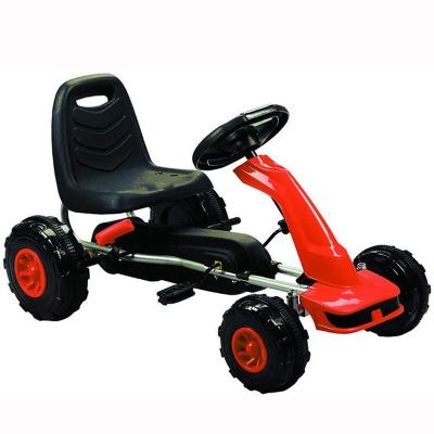 China Kids Pedal Go Kart Ride On Toy for Ages 2-7 with Handbrake 30kg Max Load for sale