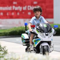 China Children Electric Motorcycle Ride on Toy 2-7 Years 25kg Max Loading Battery Powered with Music Light for sale
