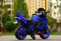 China 12V390 Electric Ride On Motorcycle for Kids Ages 2-8 Red White Blue Battery Powered Toy for sale