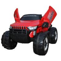 China 12V Electric Ride on Car for Kids 2 Seats 4WD 390 Motor Bluetooth Remote Control Toy Car for sale