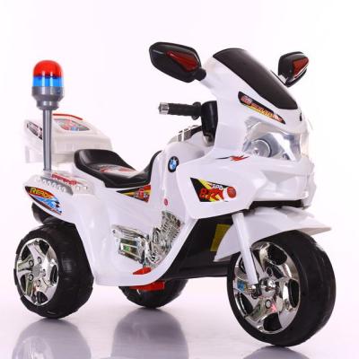 China 6V Electric Police Ride On Motorcycle for Kids Ages 2-8 with Music and MP3 for sale