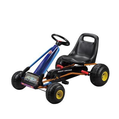 China Childrens Pedal Go Kart Plastic Ride On Car for Kids Ages 3-8 100x66.5x62 cm for sale