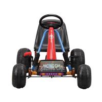 China Childrens Pedal Go Kart Plastic Ride On Car for Kids Ages 3-8 100x66.5x62 cm for sale