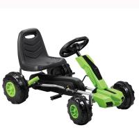China Children Inflatable Wheels Ride On Go Kart Car with Pedals Max Load 30KG 86x51x48cm for sale