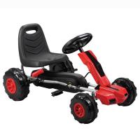 China Children Inflatable Wheels Ride On Go Kart Car with Pedals Max Load 30KG 86x51x48cm for sale