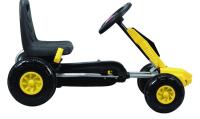 China Children Inflatable Wheels Ride On Go Kart Car with Pedals Max Load 30KG 86x51x48cm for sale