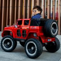 China 12V Electric Ride On Car for Kids with LED Headlights 4WD 2-7 Years for sale