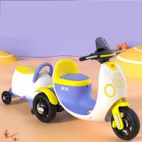 China PP Plastic Kids Electric Motorcycle Tricycle 6V4.5 Battery 380 Motor Music Lights Ride On Toy for sale