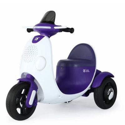 China 6V Electric Kids Motorcycle Tricycle with Music and Light 380 Motor 0.122 CBM Ride On Toy for sale