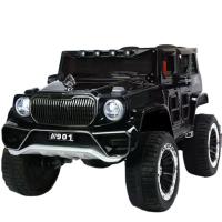 China 12V Electric Ride On Car Toy 2 Seater with Remote Control Leather Seat EVA Wheels for sale