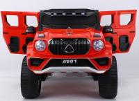 China 12V Electric Ride On Car Toy 2 Seater with Remote Control Leather Seat EVA Wheels for sale