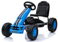 China Kids Ride On Pedal Go Kart with Inflatable Wheels 86.3cm EN71 Certified for Ages 3-8 for sale